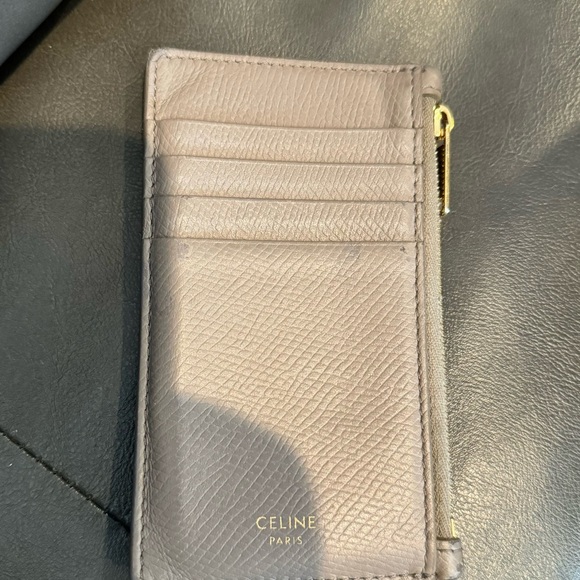 Bags | Celine Cardholder With Coin Pocket | Poshmark